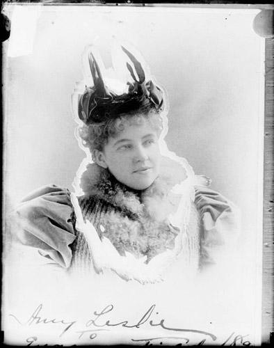 ECC | [Photograph of drama critic Amy Leslie, also known as Mrs. L