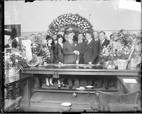 ECC | [Mr. and Mr. John A. Sokol, Miss Theresa Sokol, Mr. and Mrs.