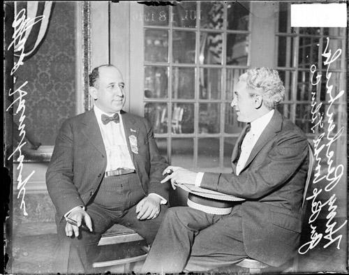 ECC | [General representative of World Film Company, Harry Reichen