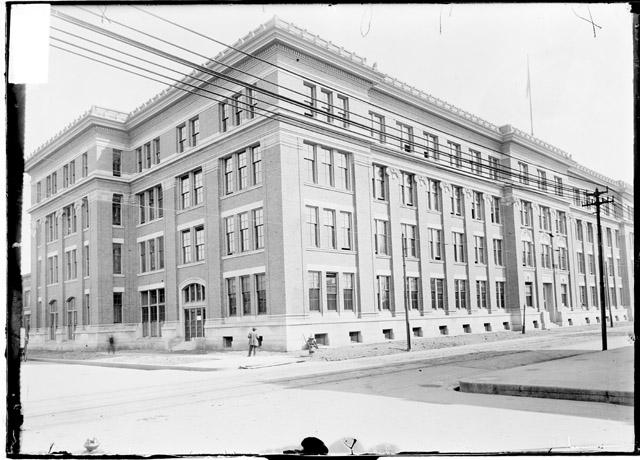 ECC | [Richard Crane Manual Training School, view from across the