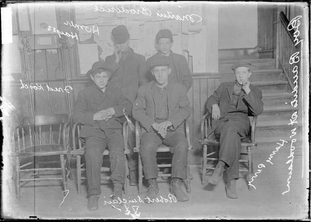 ECC | [Woodlawn boy bandits, Harry Perry, Robert Sinclair, Fred Ko