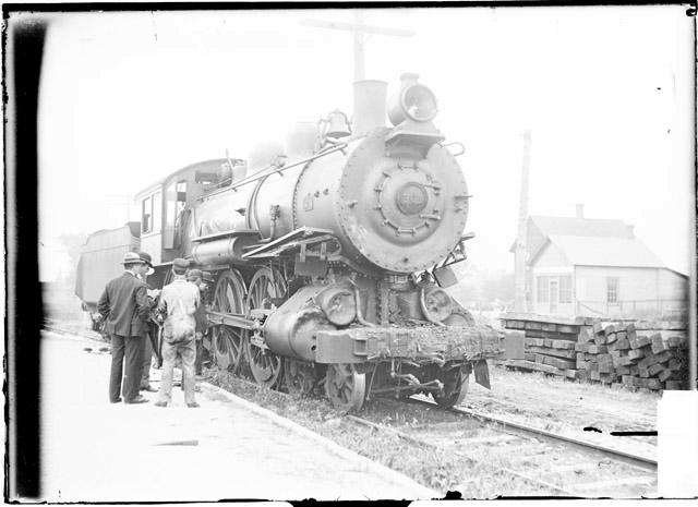 ECC | [Doremus Congregational Church excursion train wreck, locomo