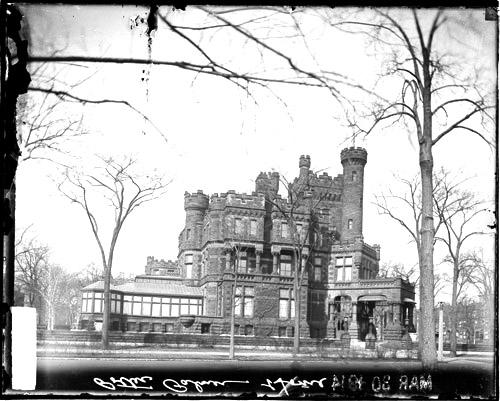 ECC | [Potter Palmer's residence, view looking north at the south