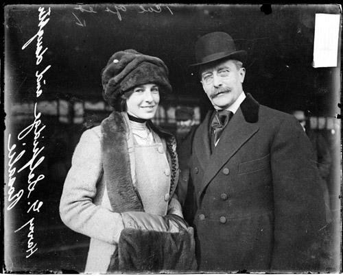 ECC | [Harry and Rosalie Selfridge, half-length portrait, facing c