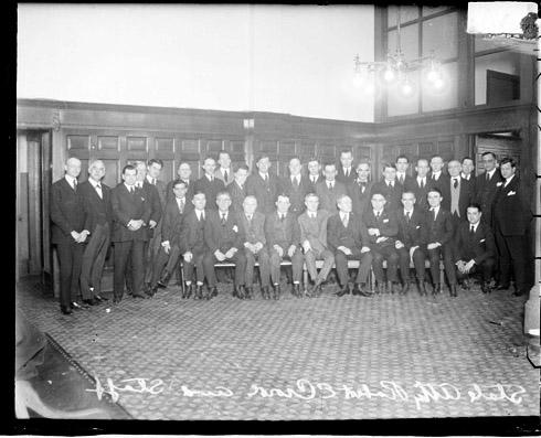 ECC | [Cook County State's Attorney Robert E. Crowe and staff gath