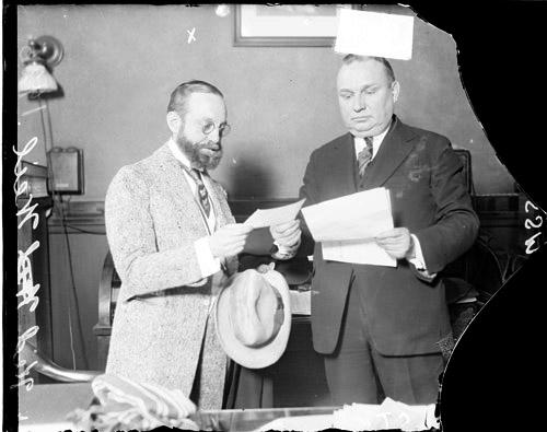 ECC | [John Passmore and reputed con man Joseph Weil (Yellow Kid W