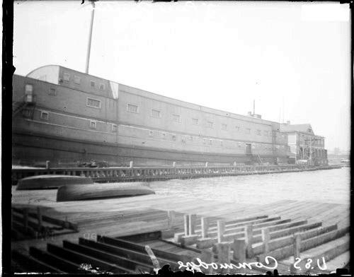 ECC | [U. S. S. Commodore, large training ship, the docked in Chic