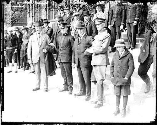 ECC | [Colonel Nicholson and Commandant Captain Moffett standing w
