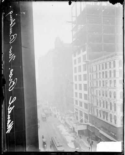 ECC | [Mandel Brothers Store, new building under construction]