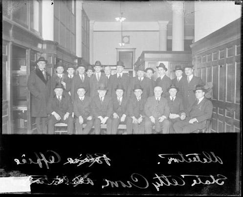 ECC | [Cook County State's Attorney Robert E. Crowe and detectives