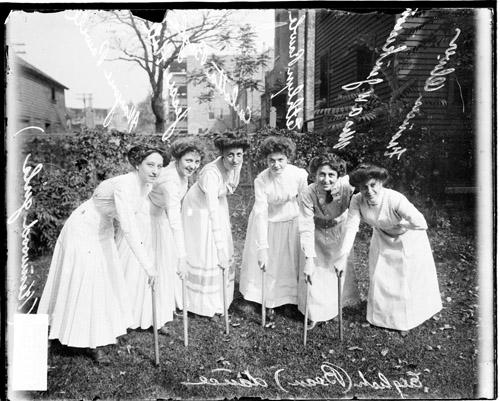 ECC | [Kenwood girls, Frances Oliver, A. W. Jenkinson, Ethlyn Rawl