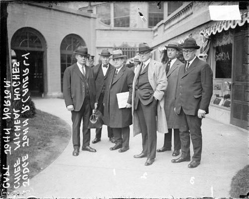 ECC | [Judge John R. Caverly, Chief of Detectives Lieutenant Micha