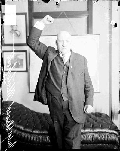 ECC | [Judge David Matchett, circuit court, standing with one arm