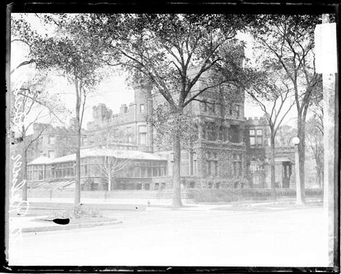 ECC | [Potter Palmer residence showing the south and west sides fr