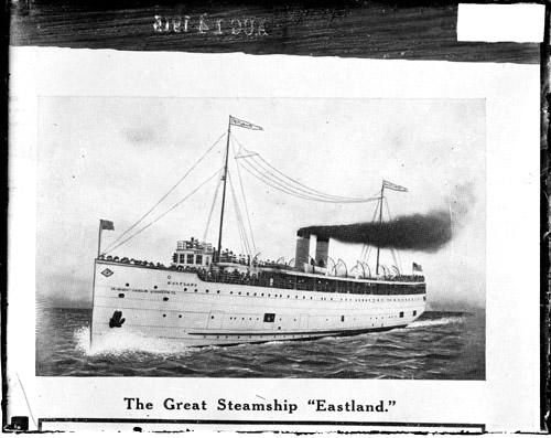 ECC | [Eastland disaster, print of the Eastland steamship]