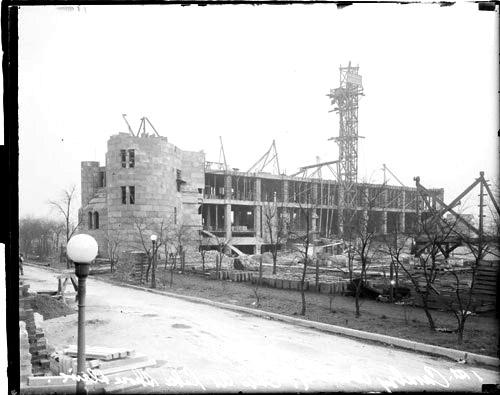 ECC | [Armory, 1st Illinois National Guard Cavalry, under construc