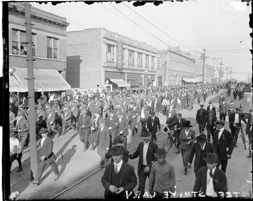 ECC | [Strike at U.S. Steel Corporation, Gary, Indiana, with steel