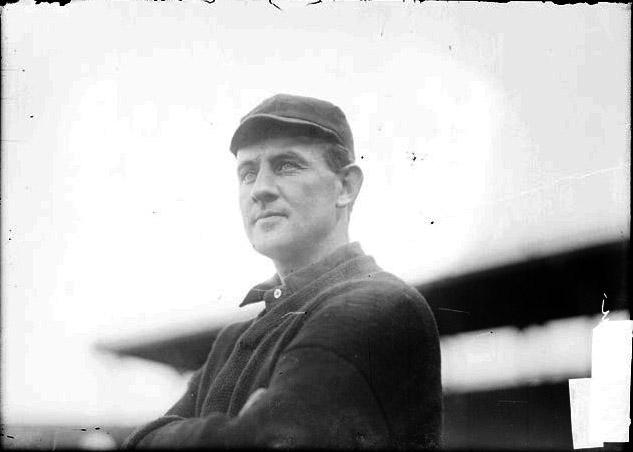 ECC | [Baseball player, James J. Callahan, White Sox, standing on