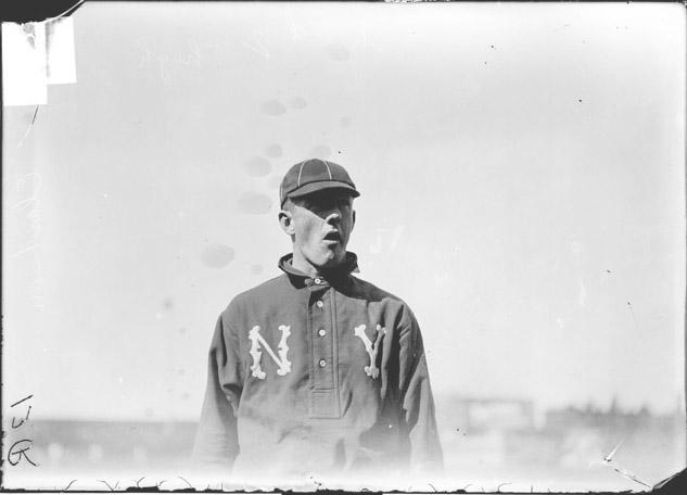 ECC | [Baseball player, Walter Clarkson, New York Highlanders, pit