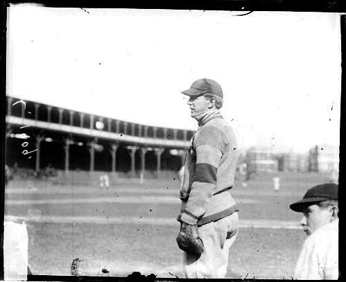 ECC | [Baseball player Del Howard, Chicago Cubs, standing in profi