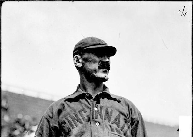 ECC | [Baseball player, Jake Beckley, Cincinnati Reds, standing at