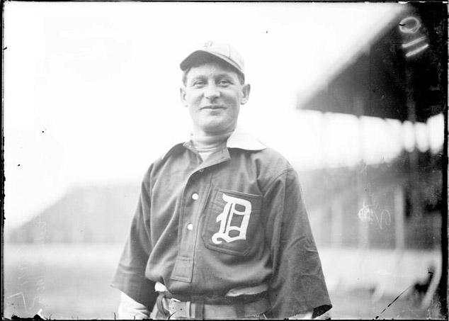 ECC | [Baseball player, Germany Schaefer, Detroit Tigers, standing