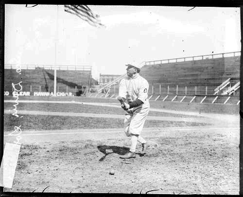ECC | [Baseball player George Davis, Chicago White Sox, following