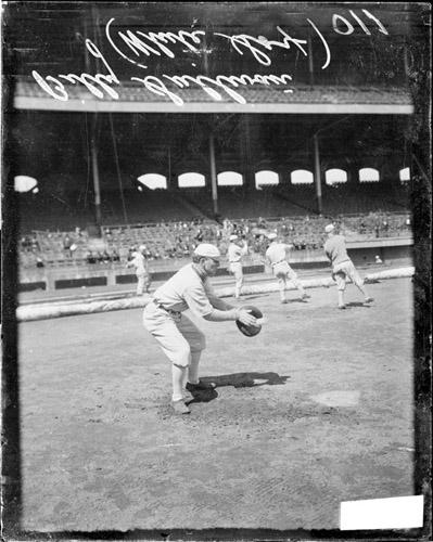 ECC | [Baseball player Billy Sullivan, White Sox, standing in prof