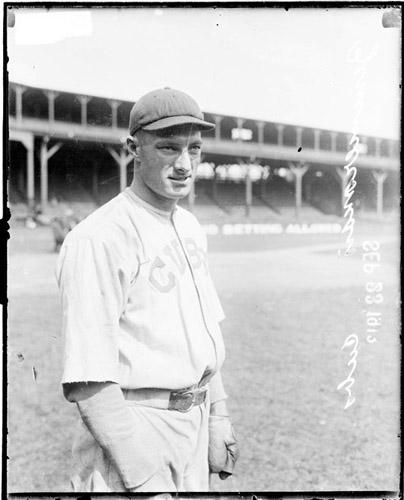 ECC | [Baseball player, Zimmerman, Cubs, standing on the field at