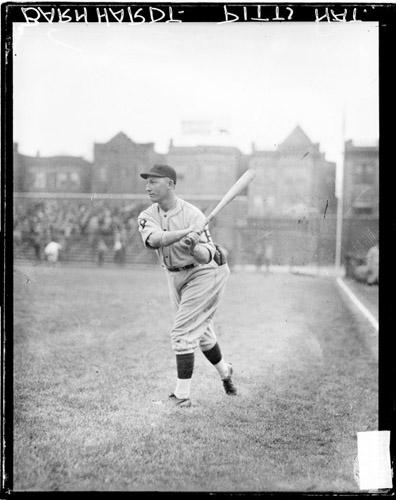 ECC | [Baseball player, Barnhart following through after swinging