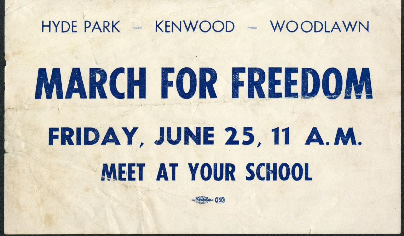 ECC | March for Freedom card