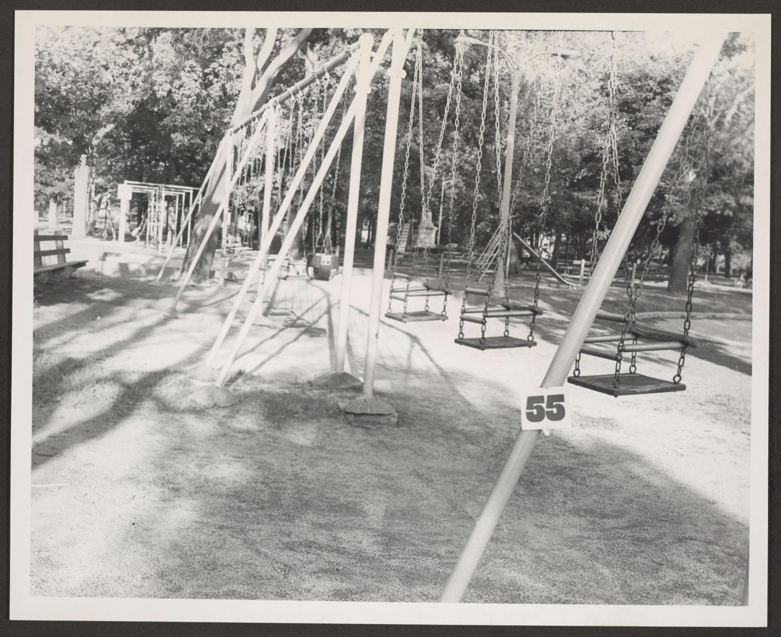ECC | West Pullman Park (0225) Features - Playgrounds, 1985-05-20