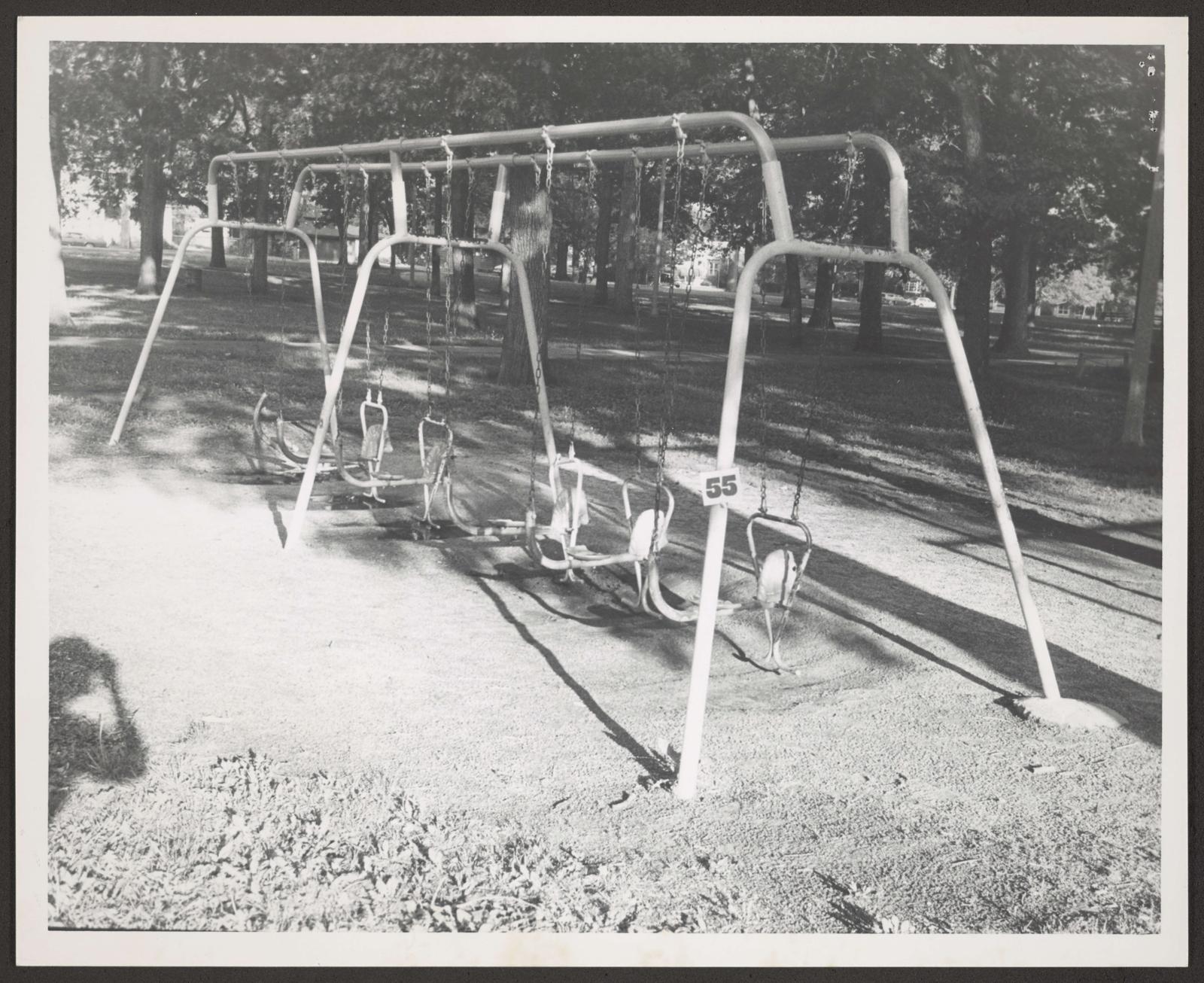 ECC | West Pullman Park (0225) Features - Playgrounds, 1985-05-20