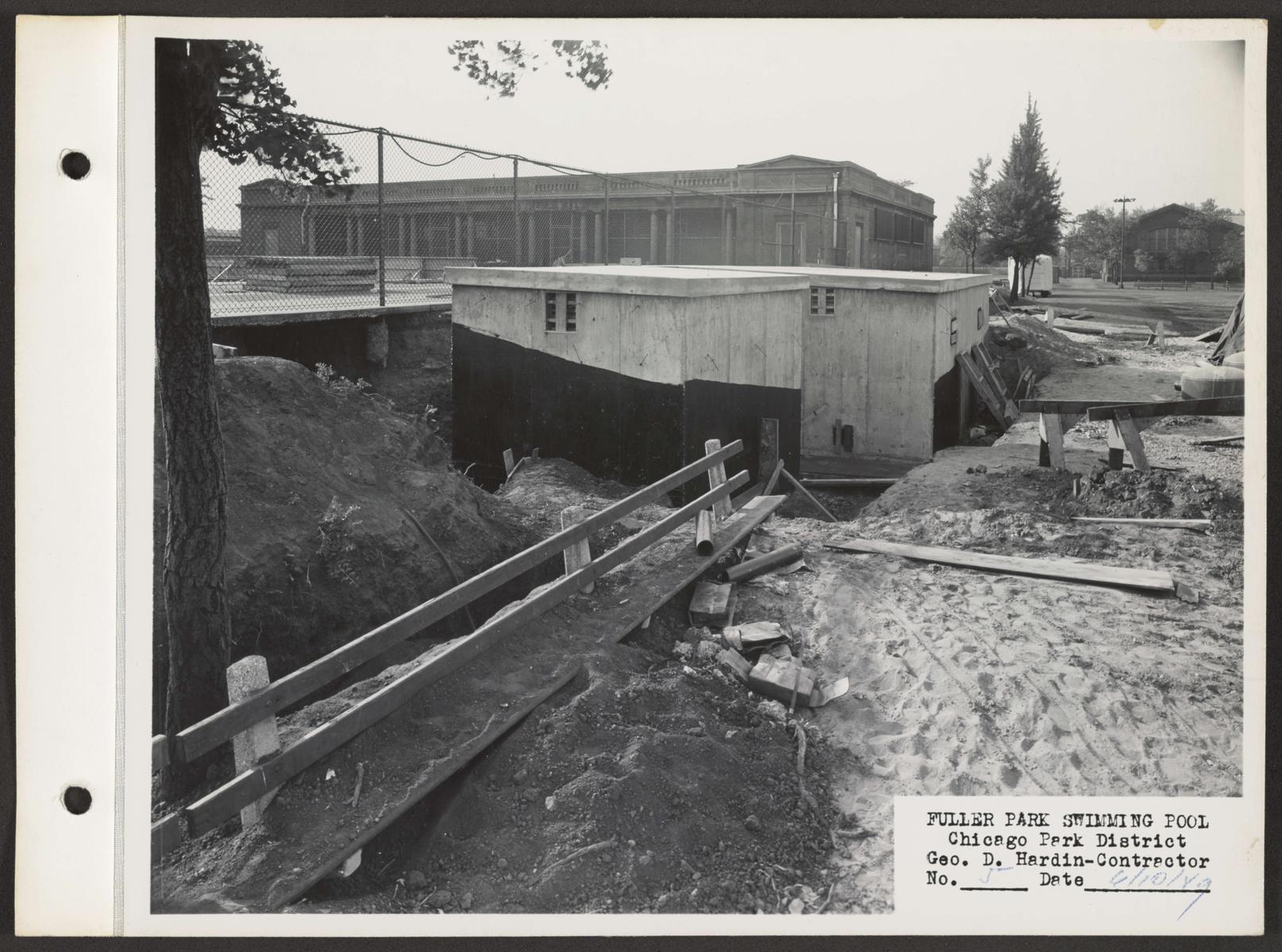 ECC | Fuller Park (0004) Features - Swimming pools, construction o