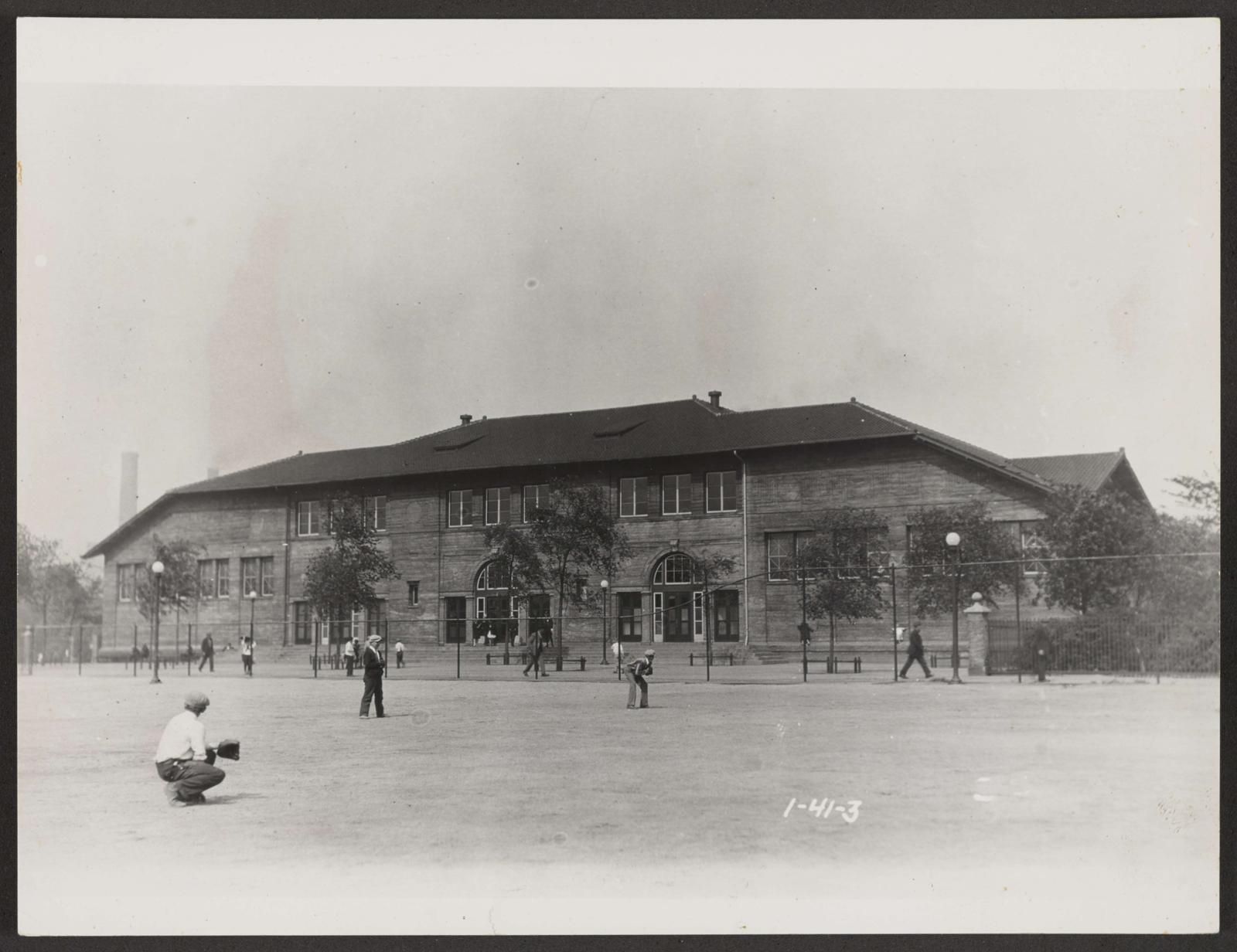 ECC | Davis Square Park (0014) Facilities - Fieldhouses, undated