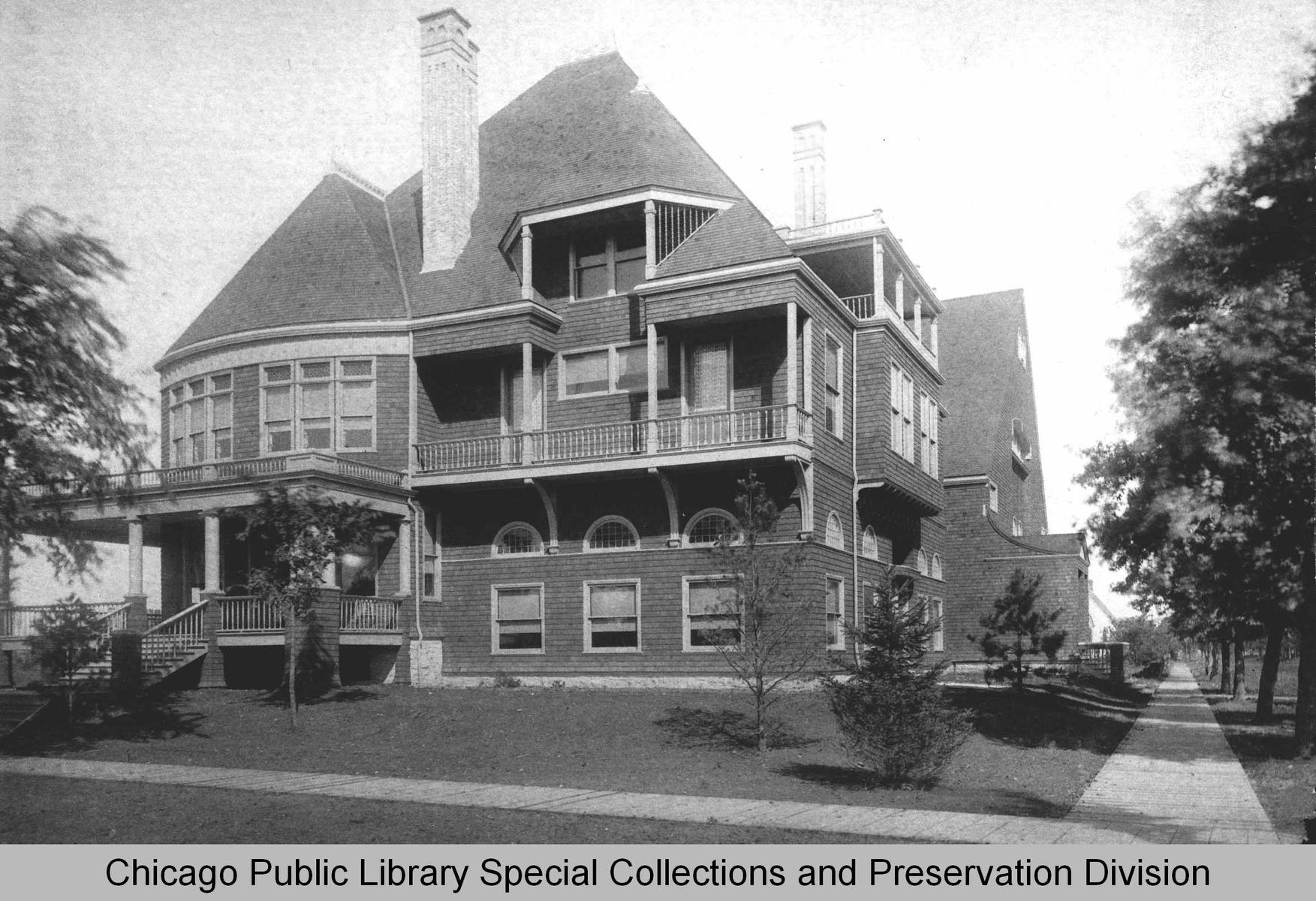ECC | Austin Library Association Building, exterior views