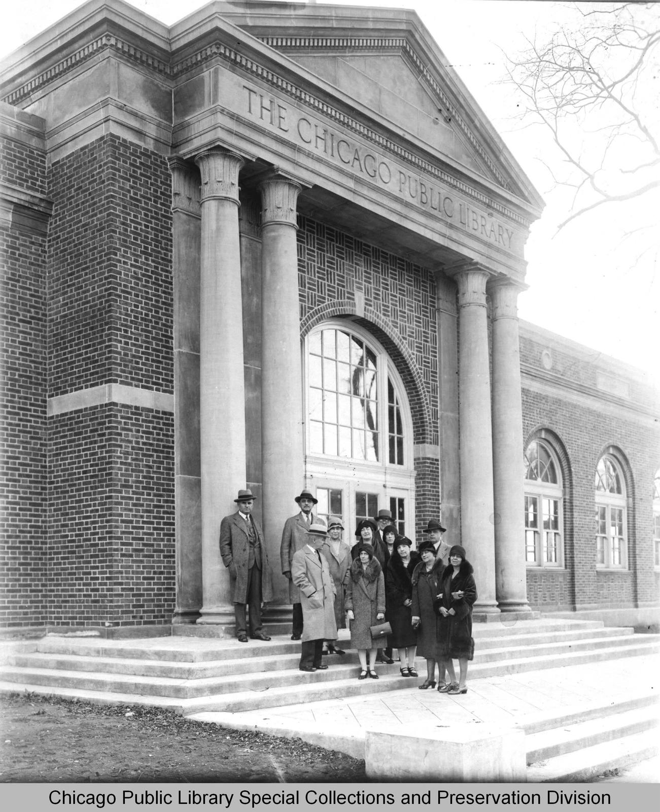 ECC | Austin Branch Library, exterior view
