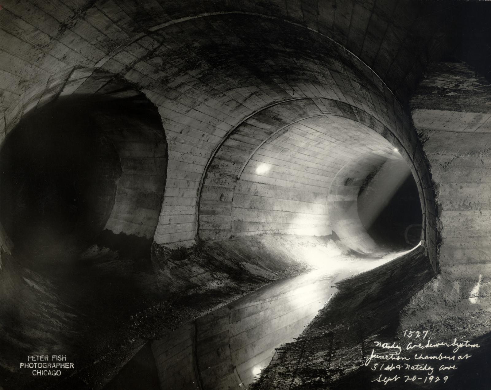 ECC | 51st Street and Natchez Avenue, junction chamber, September