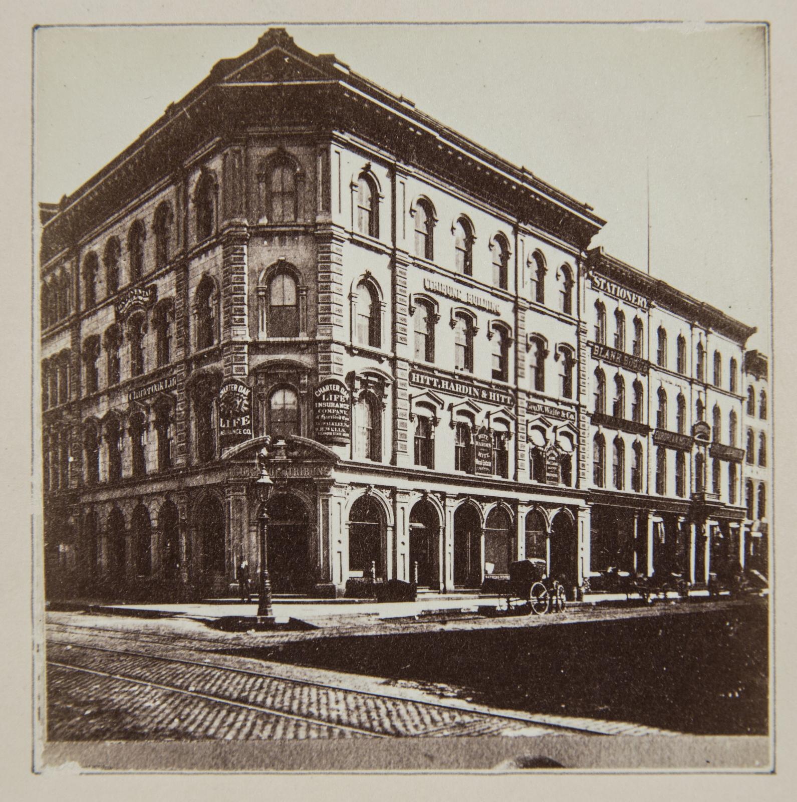 ECC | Chicago pre-fire: Tribune Building