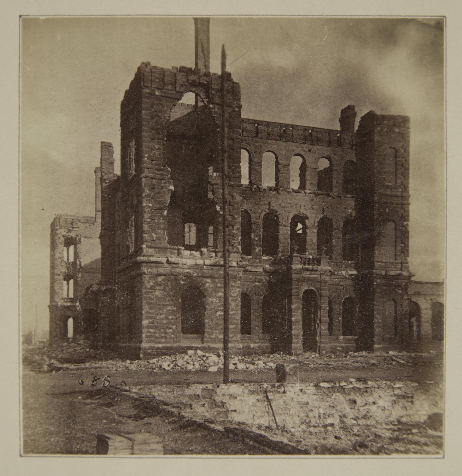 ECC | Chicago Fire of 1871: Michigan Southern Depot