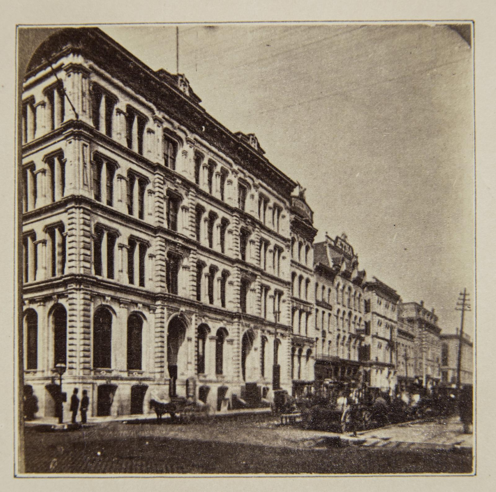 ECC | Chicago pre-fire: LaSalle St. North from Washington