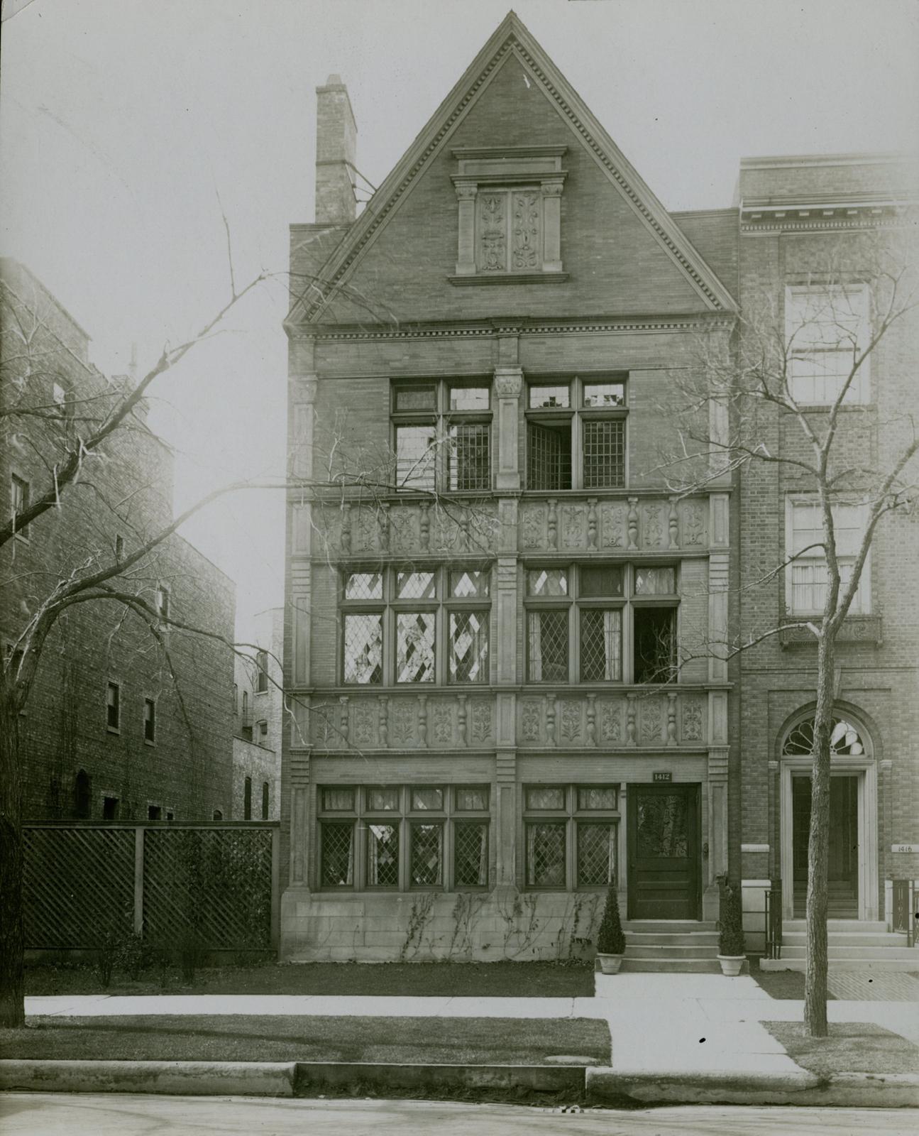ECC | Thomas W. Hinde house, Chicago, early 20th century