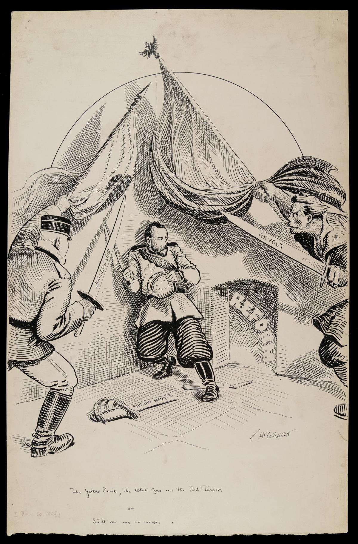 ECC | The Yellow Peril, the White Czar and the Red Terror; or Stil