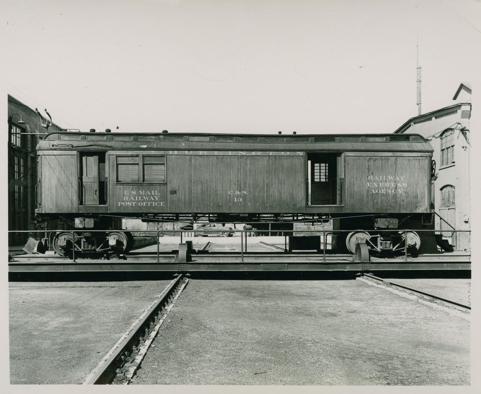 ECC | U. S. Mail Railway Post Office car, Chicago Railroad Fair