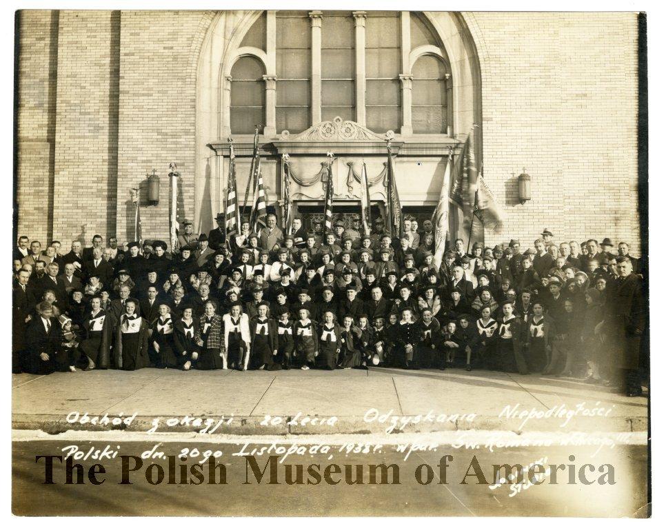 ECC | 20th anniversary of Poland's freedom, St. Roman church in Ch