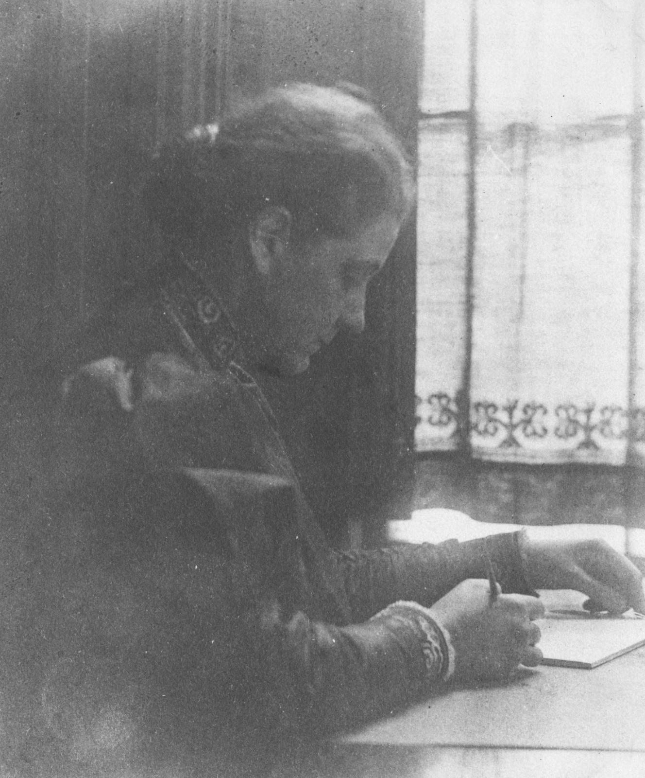 ECC | Jane Addams writing