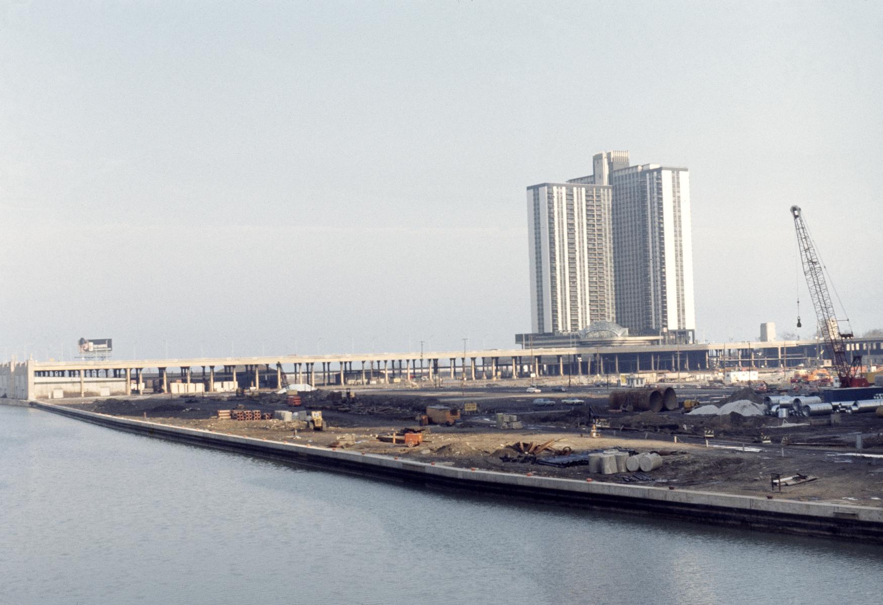 ECC | Land cleared for the Illinois Center development