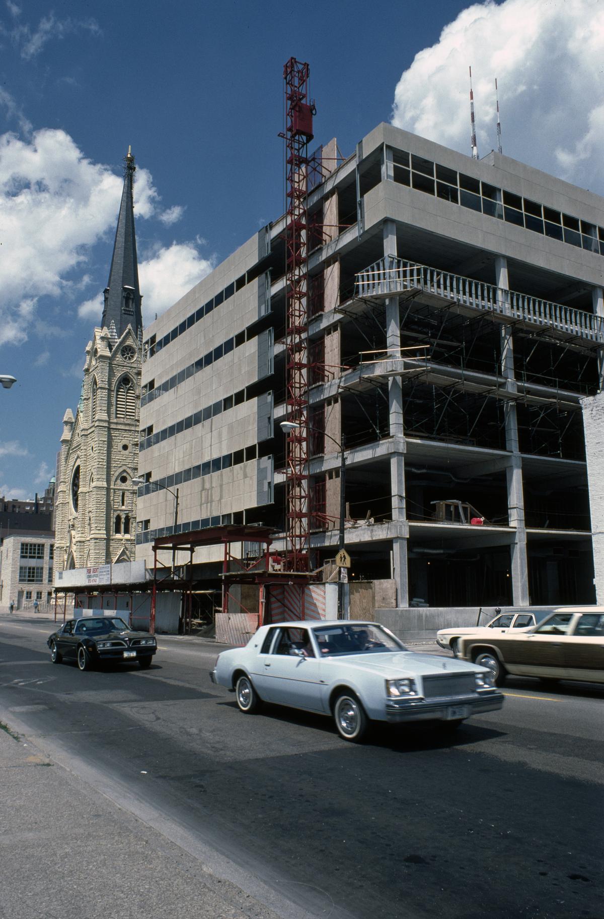 ECC | 1 East Superior Building under construction