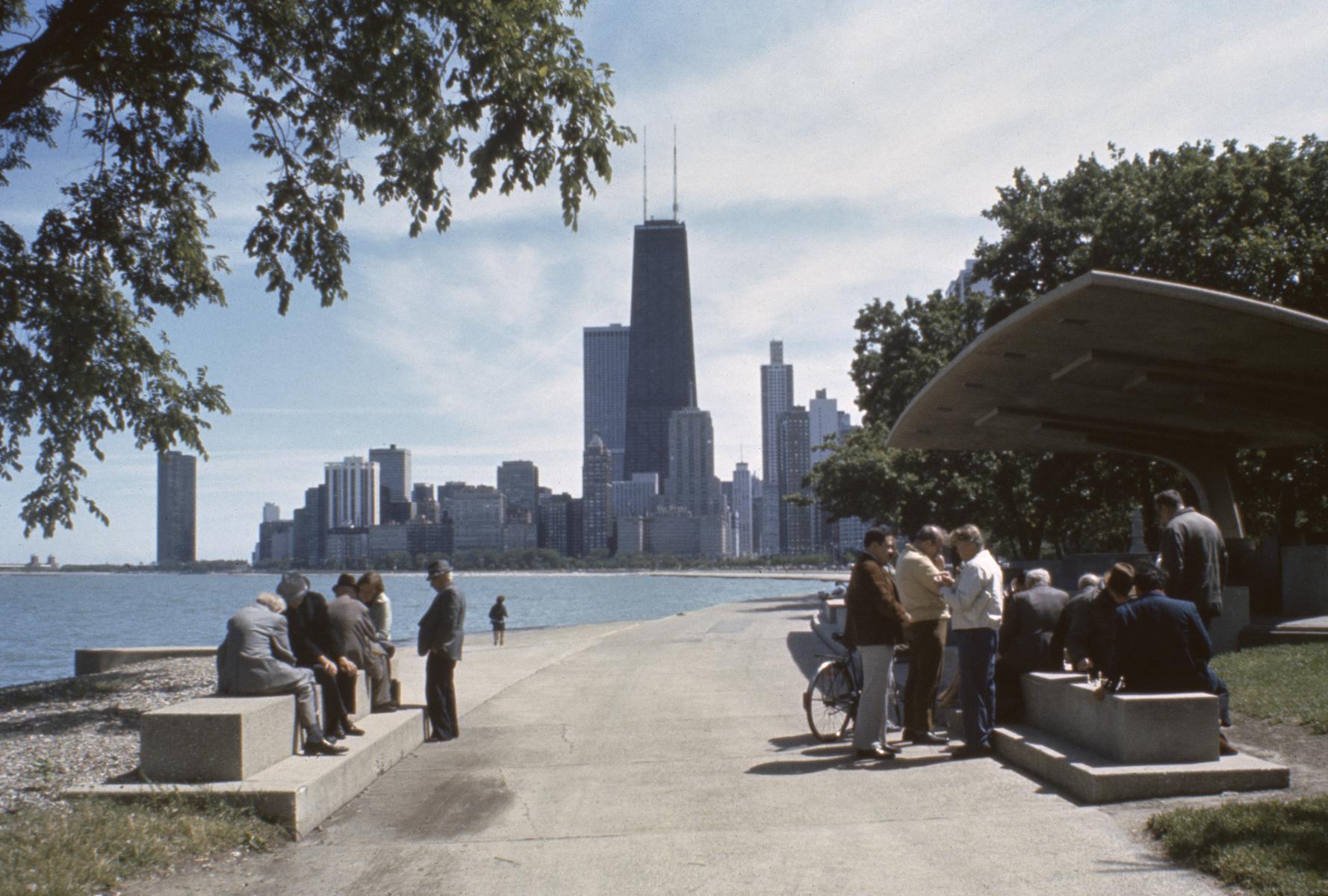 ECC | Chess Pavilion and Near North Side skyline