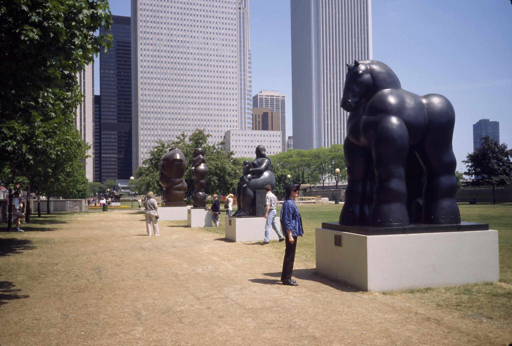 ECC | Botero sculpture exhibition, Grant Park
